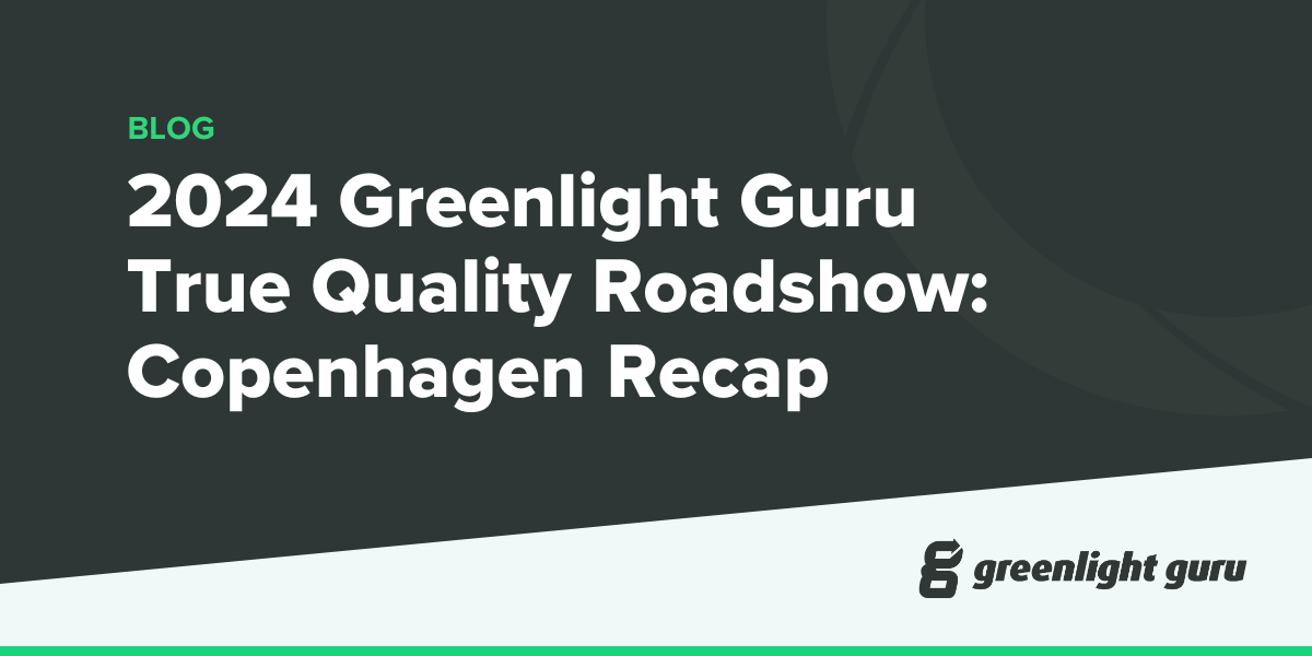2024 Greenlight Guru True Quality Roadshow: Copenhagen Recap